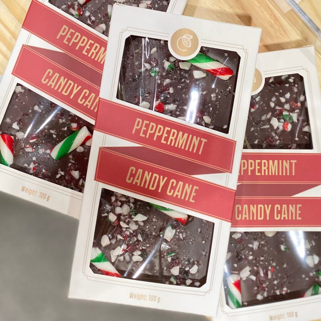 Peppermint candy cane - Chocoreto