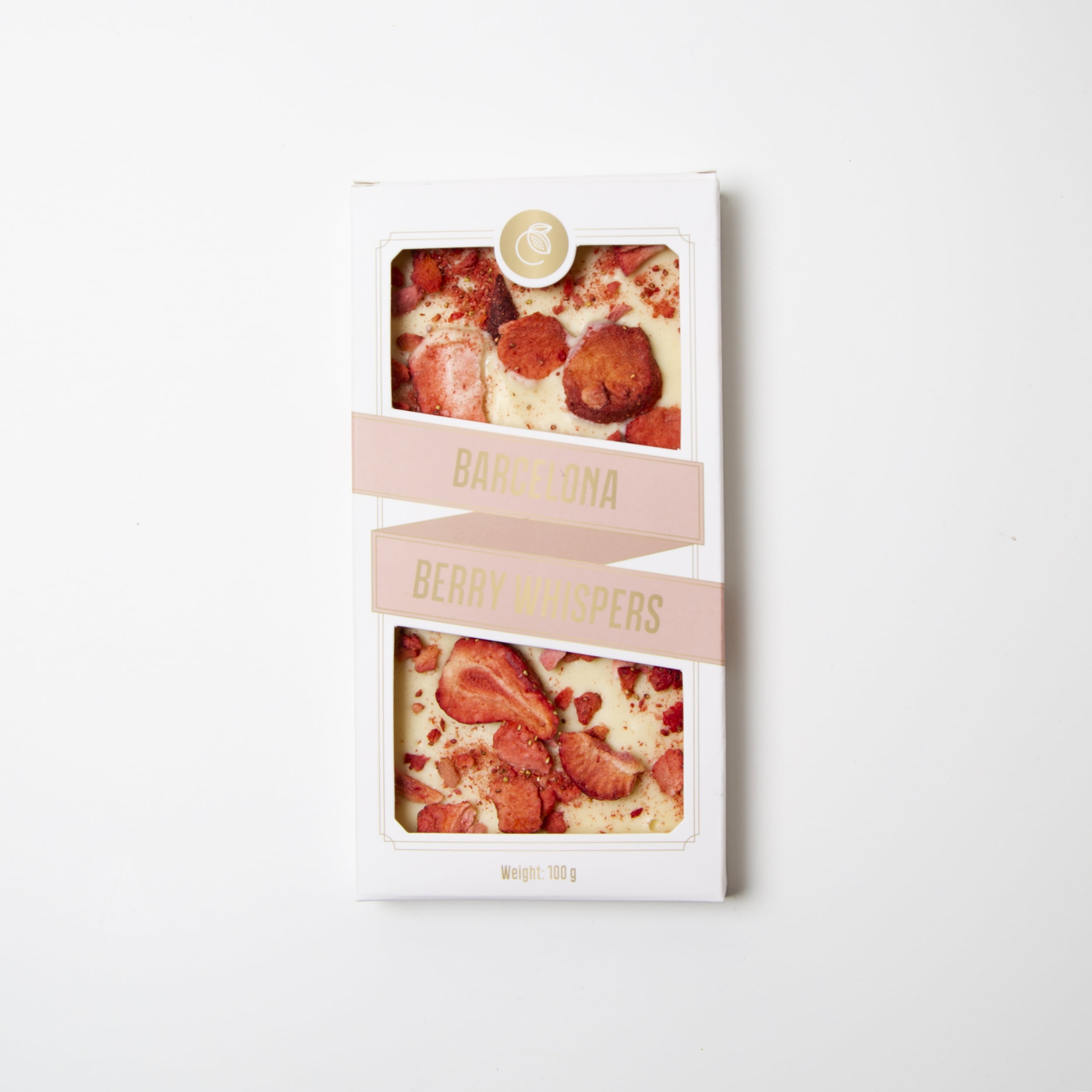 Barcelona Berry Whispers Chocolate Bar - Chocoreto