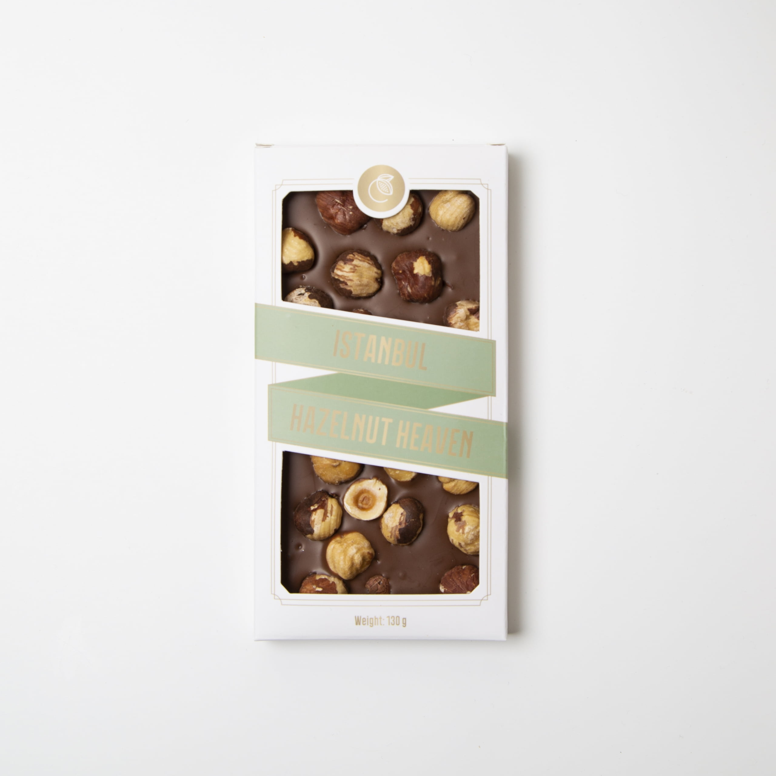 The Delicious Istanbul Hazelnut Heaven Chocolate Bar - Chocoreto